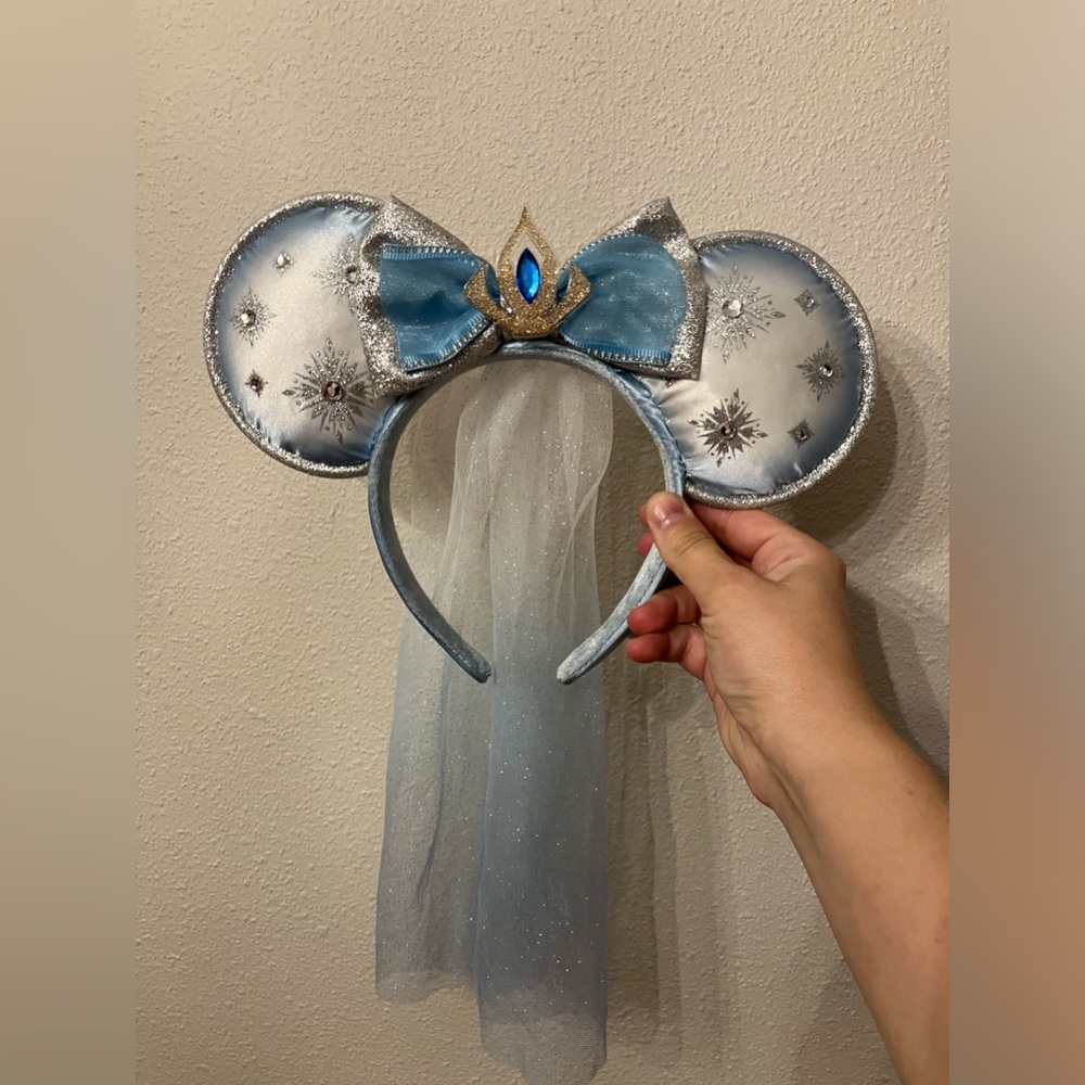 Disney Frozen Elsa Mickey Mouse Ears - Gem